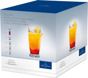 Villeroy&Boch Boston coloured sklenice na long drink green 77 mm, 300 ml