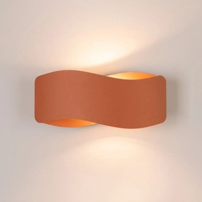Sollux Lighting Nástěnné svítidlo TILA 30 okrově červené
