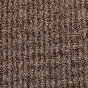 Schodové rohože 30 ks 65 x 24 x 4 cm kávově hnědé, půlkulaté, velké 3365753