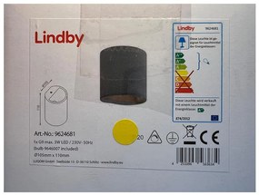 Lindby | Lindby - LED Nástěnné svítidlo EDVIN 1xG9/3W/230V | LW1219
