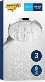 Grohe Vitalio SmartActive - Sprchová hlavice 150 | 3 proudy | chrom