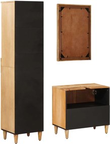 Sada koupelnových skříněk 3 ks 62 x 33 x 58 cm 3310178