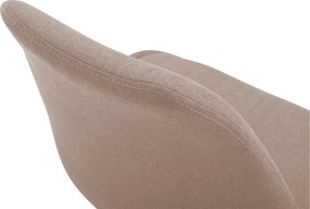 Židle Maverick W látka – taupe
