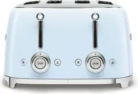 SMEG TSF03BLEU modrá / Topinkovač / 2000 W / 4 sloty / 4 topinky / 6 s