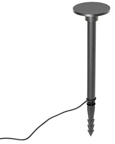 Moderní bodové světlo na špici černé vč. LED IP54 - Skyf