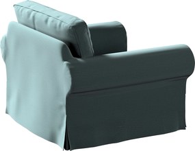 Potah na křeslo IKEA Ektorp barva zelená látka sametová