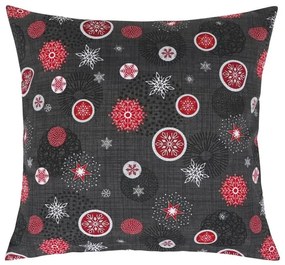 Bellatex Povláček Vánoce Ozdoby vánoční šedá rozměr 45x45 cm