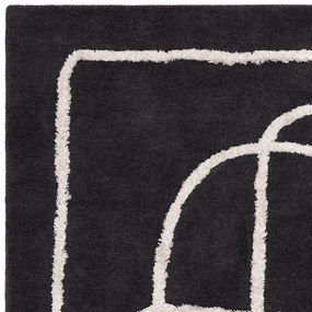 Tribeca Design Kusový koberec Sour Charcoal Rozměry: 120x170 cm