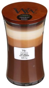 WoodWick Trilogy Café Sweets Svíčka váza velká, 609,5 g