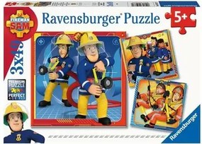 Ravensburger Požárník Sam zachraňuje - 3x49 dílků / od 5 let