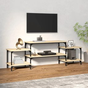 826321 vidaXL TV skříňka dub sonoma 157 x 35 x 52 cm kompozitní dřevo