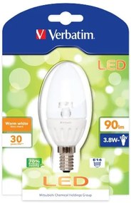 LED žárovka Verbatim, Candle, E14/3,8W/230V, 52140