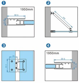 BPS-koupelny Pětiúhelníkový sprchový kout HYD-PK10B 90x90 černá/transparent - bez vaničky