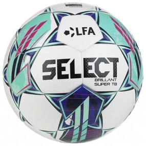 Fotbalový míč Select FB Brillant Super TB CZ Fortuna Liga 2023/24 WHITE GREEN 1164 VEL.5 - bílá/modrá