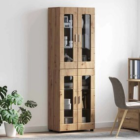 Vysoký bufet FLORIN 60 x 35 x 182 cm Artisanový dub 3397913