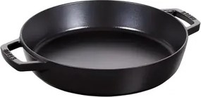 STAUB 40511-725-0 černá / Pánev / Litina / 26 cm