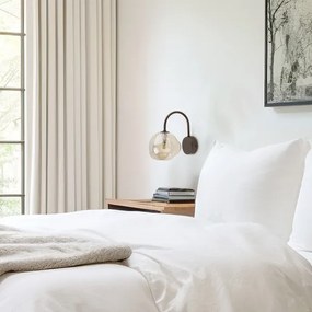 Nástěnné svítidlo LAVA 1xG9/8W/230V bronzová/kouřová béžová