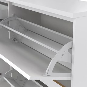 FALCO Botník Simplicity 206 bílý lesk