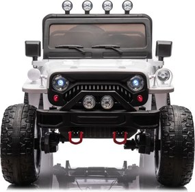 LEAN CARS Elektrické autíčko JH-102 4x4, bílé