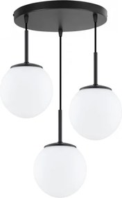 BRILAGI - Lustr na lanku MILO 3xE27/60W/230V černá
