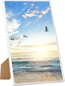 vidaXL Fotorámečky koláž 5 ks na stůl 21x29,7 cm MDF [332257] Barva: Bílá