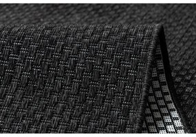 Kusový koberec Decra černý atyp 70x300cm
