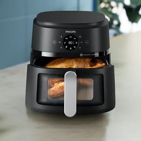 Philips 2000 Series Airfryer 2000 series, objem 6,2 l (stříbrná) NA231/00
