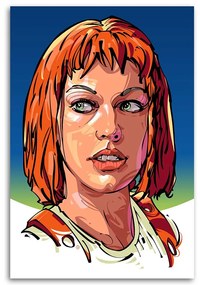 Gario Obraz na plátně Pátý element, Milla Jovovich - Nikita Abakumov Rozměry: 40 x 60 cm