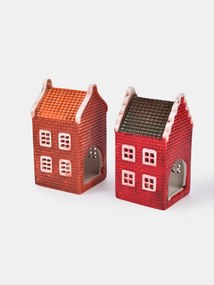 Sinsay - Svícny ve tvaru domečků 2 pack - vícebarevná