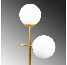 Designová stojanová lampa Parisa 174 cm zlatá