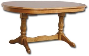 Rustikální rozkládací jídelní stůl PARIS 140-220x90 cm