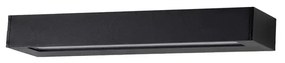 Moderní nástěnné svítidlo Rosvik 50 2x10W IP54 4000K černá