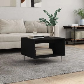 vidaXL Konferenční stolek 60 x 50 x 40 cm kompozitní dřevo [829254] Barva: Černá