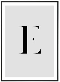 Letter E - 50x70 cm Obraz
