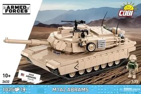 COBI 2632 Armed Forces Abrams M1A2 / Stavebnice / 1025 dílů / 1 figurk