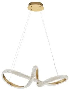 LED lustr Medora B 75.5 zlaté