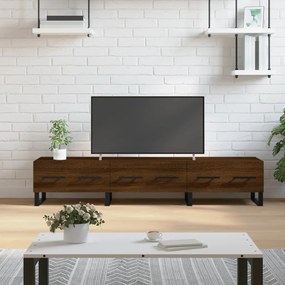 vidaXL TV skříňka 150 x 36 x 30 cm kompozitní dřevo [829178] Barva: hnědý dub