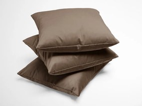 Biante Sametový povlak na polštář Velvet Premium SVP-005 Světle hnědý 45 x 45 cm