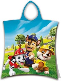 Jerry Fabrics Dětská pončo osuška - Tlapková patrola 2
