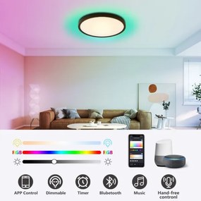 Immax NEO 07170-B60 - LED RGB Stmívatelné svítidlo TUDO 65W/230V Wi-Fi Tuya + DO