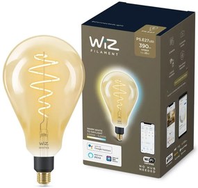 Wiz tunable white 8718699786854 inteligentní led designová žárovka e27 | 1x6,5w | 390lm | 2000-5000k - velká žárovka