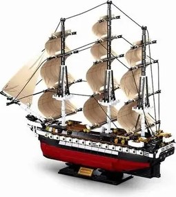 Sluban Model Bricks M38-B0836 Fregata USS Constitution válečná loď /LE