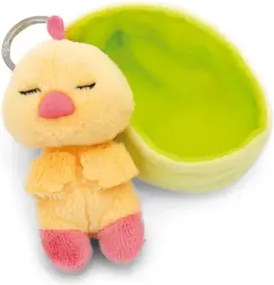 NICI GREEN klíčenka spící Kuřátko + světle zelený košík 12 cm