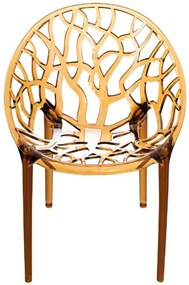 Stohovací židle Elizabeth amber
