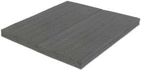 Dvojitá rozkládací matrace Duo Flexible Grey 80x200 cm - 160x200 cm