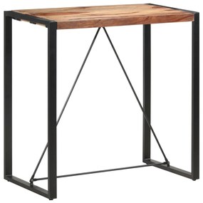 vidaXL Barový stůl 110 x 60 x 110 cm masivní sheeshamové dřevo