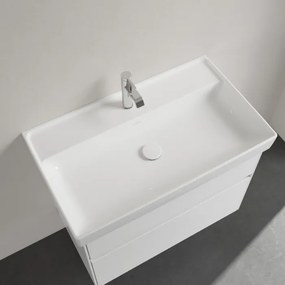 VILLEROY & BOCH Villeroy &amp; Boch COLLARO - Umyvadlo na skříňku 800x470x160 mm, s přepadem, bílá Alpin CeramicPlus 4A3380R1