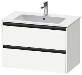 Duravit Ketho.2 - Umyvadlová skříňka 550x810x480 mm, 2 zásuvky, matná bílá K25263018180000