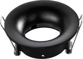 FAN INC-REIKON-R1-NER Vestavné svítidlo Reikon (kulaté, černý hliník) IP65, pr. 85 mm - FANEUROPE