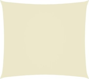 vidaXL Stínící plachta oxfordská látka obdélníková 4 x 5 m [135106] Barva: krémová